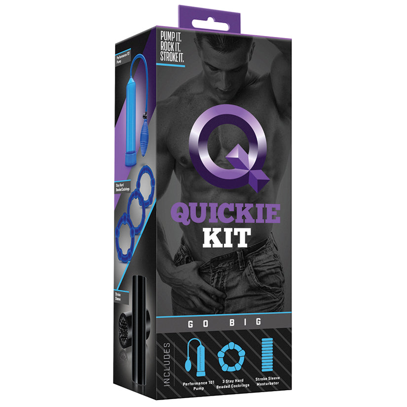 Quickie Kit Go Big-Blue – Toys 18+
